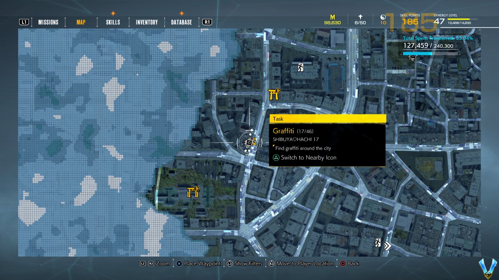 Ghostwire: Tokyo - All Shibuya♡Hachi Graffiti Locations Guide - Neoseeker