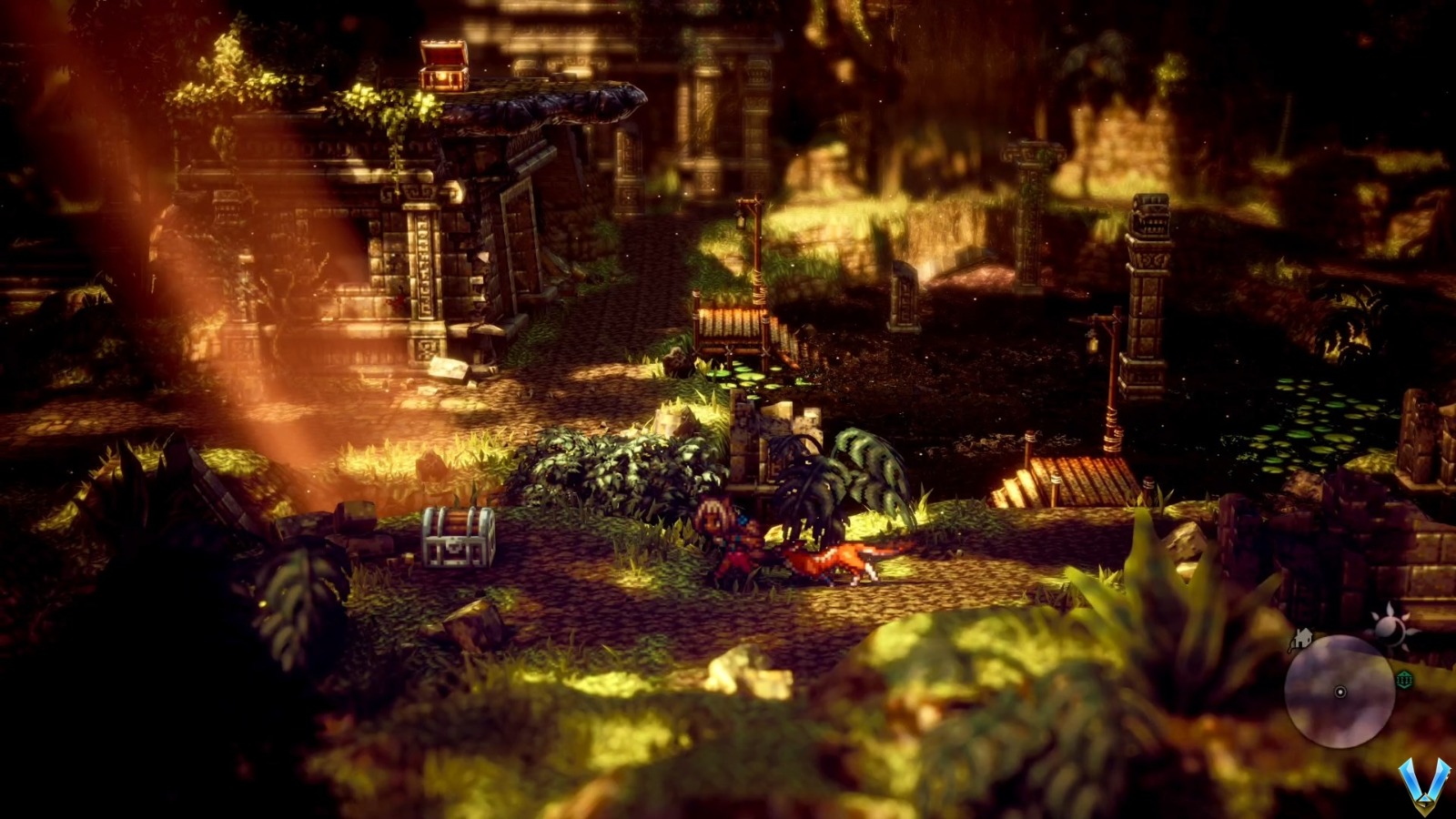 Octopath Traveler II - Path to the Tombs of the Wardenbeasts ...