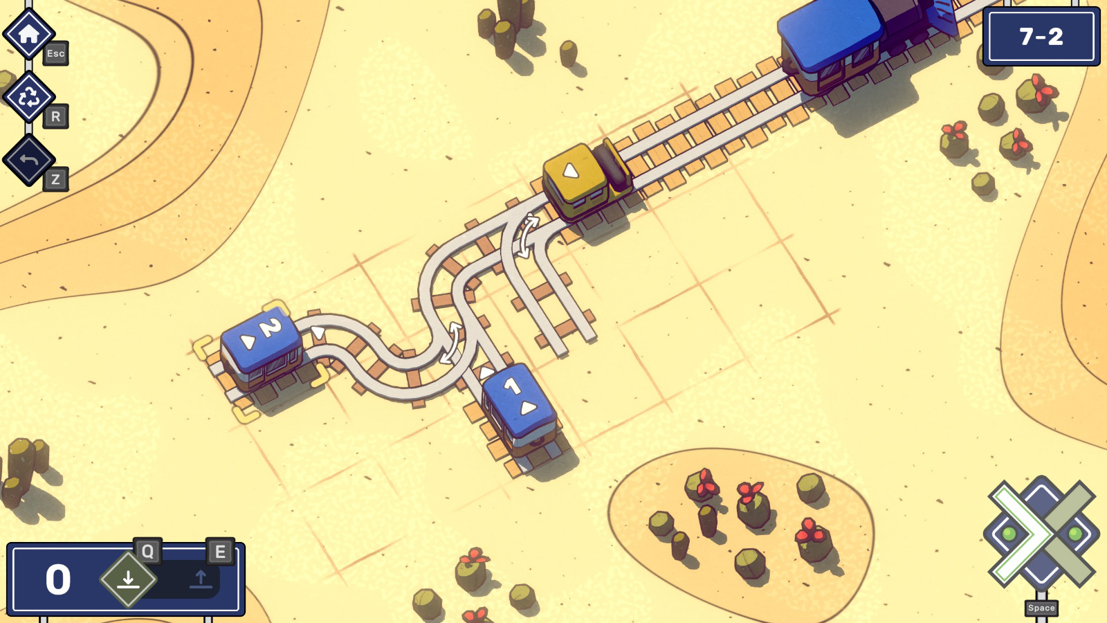 World 7 Puzzle Solutions - Railbound Walkthrough - Neoseeker