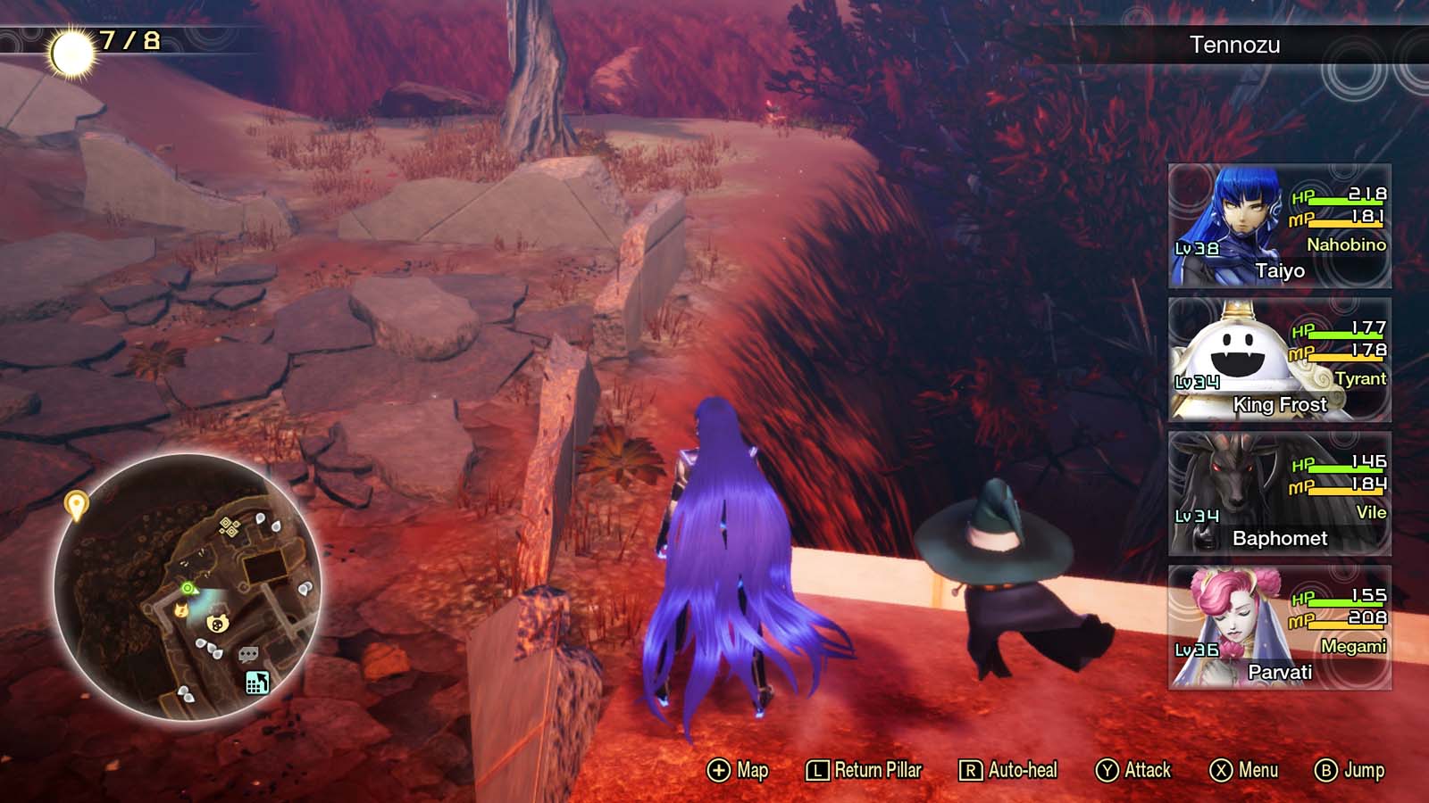 Miman Locations #51-100 for Da'at: Shinagawa - Shin Megami Tensei V ...