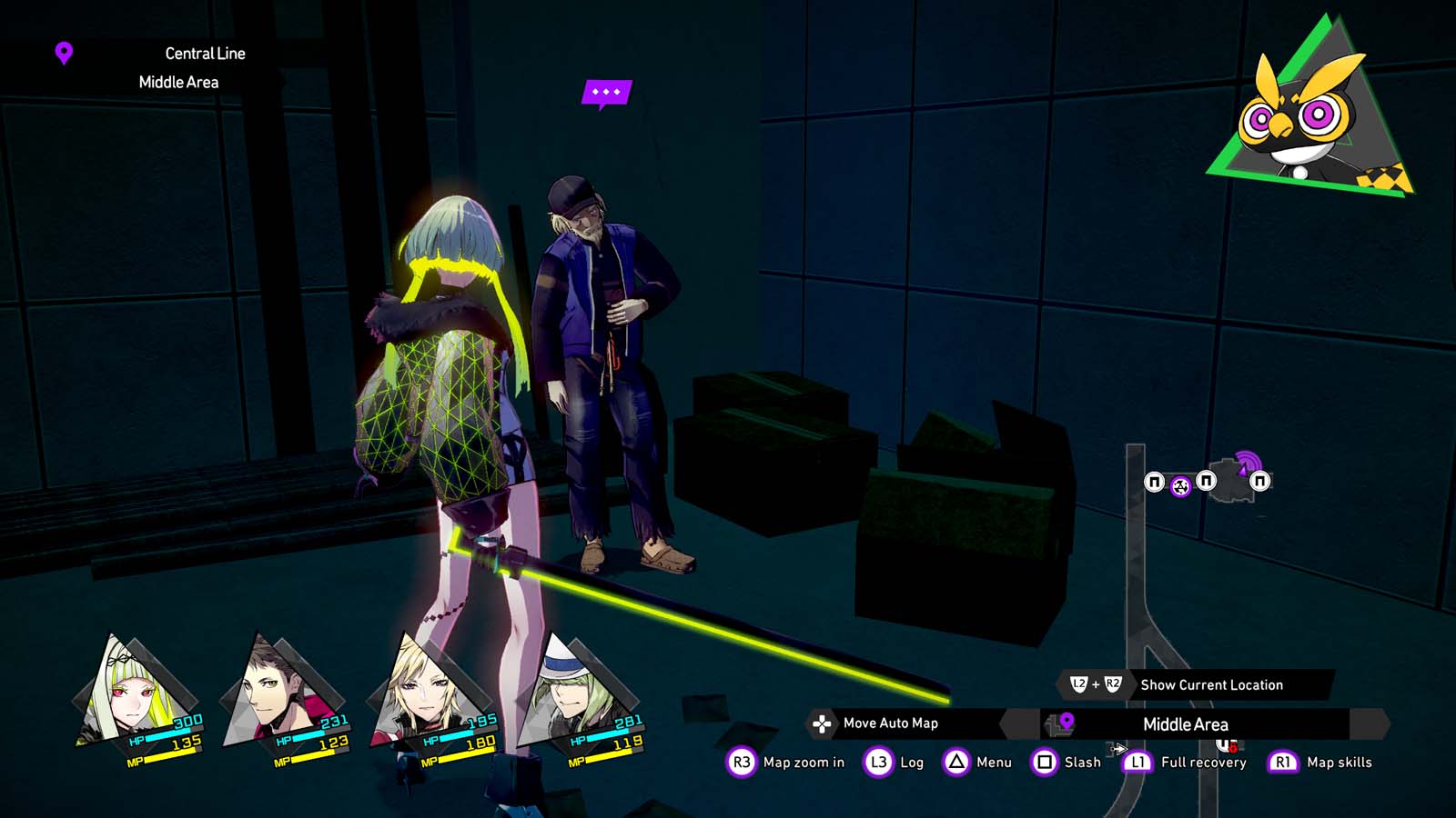 Central Line Guide Soul Hackers 2 Neoseeker