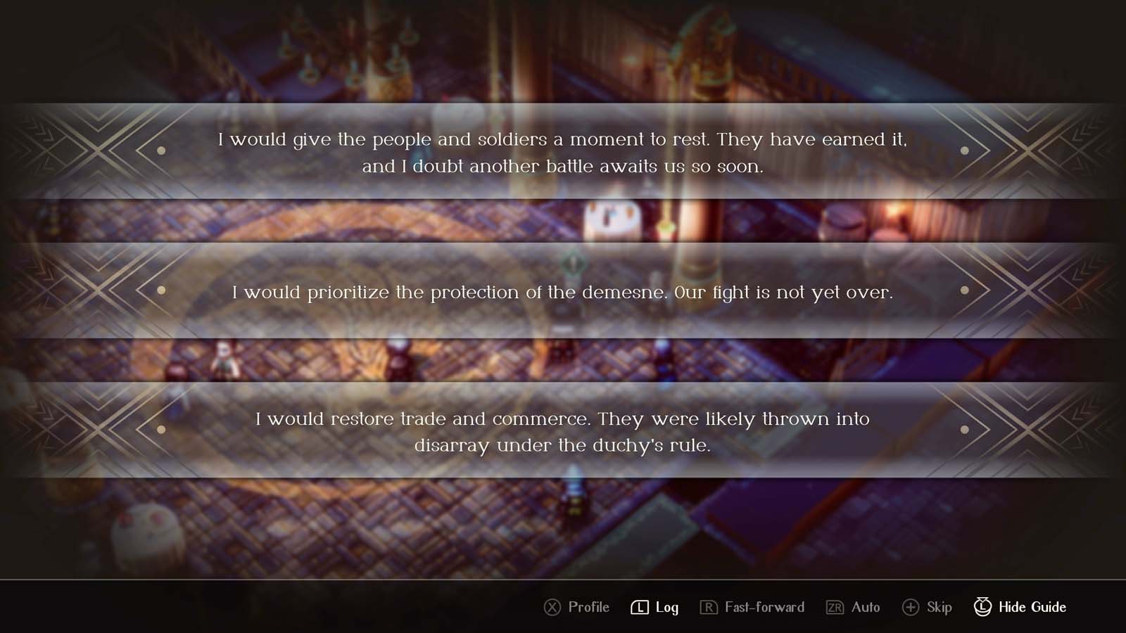 Chapter 15 Part 2 - When Our Paths Part Guide - Triangle Strategy ...