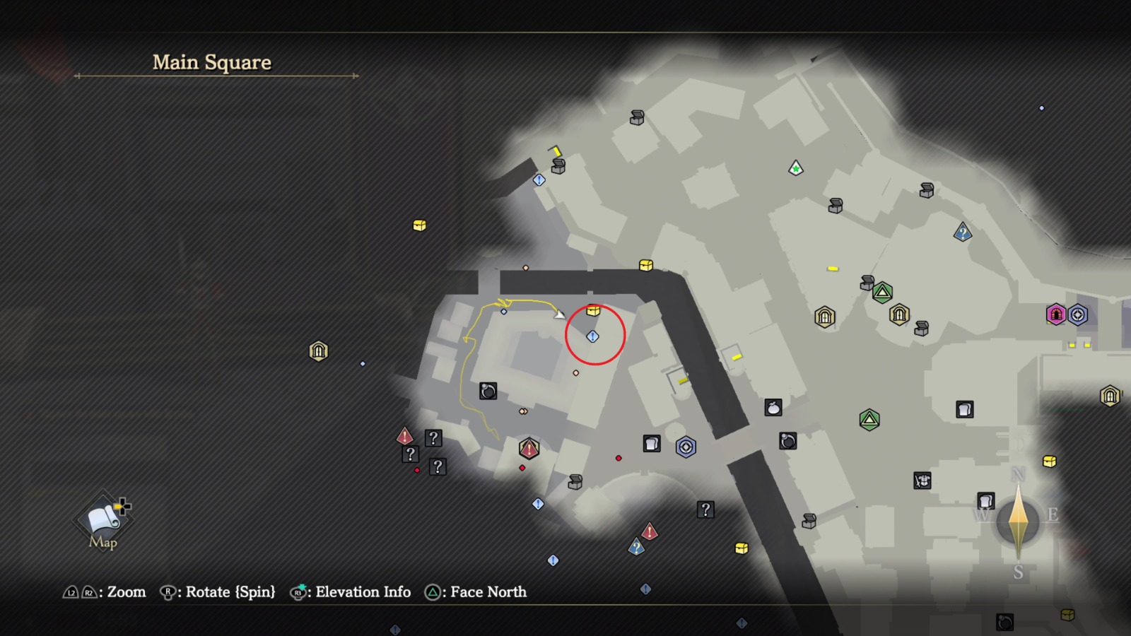 Ys IX: Monstrum Nox - Main Square Walkthrough - Neoseeker