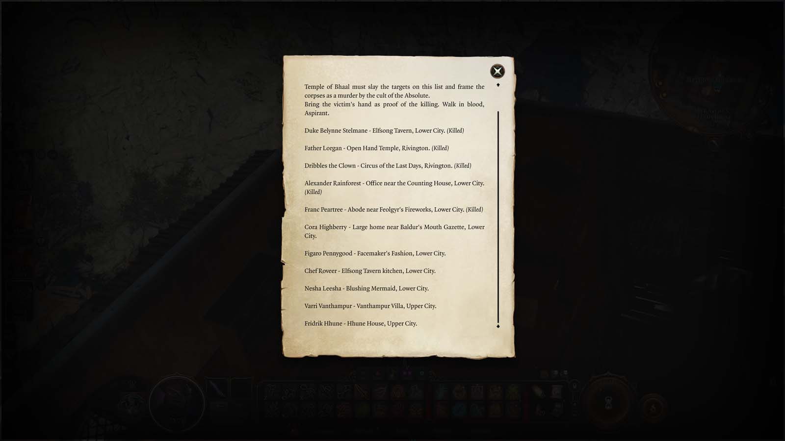 Impress the Murder Tribunal Quest Guide - Baldur's Gate 3 - Neoseeker