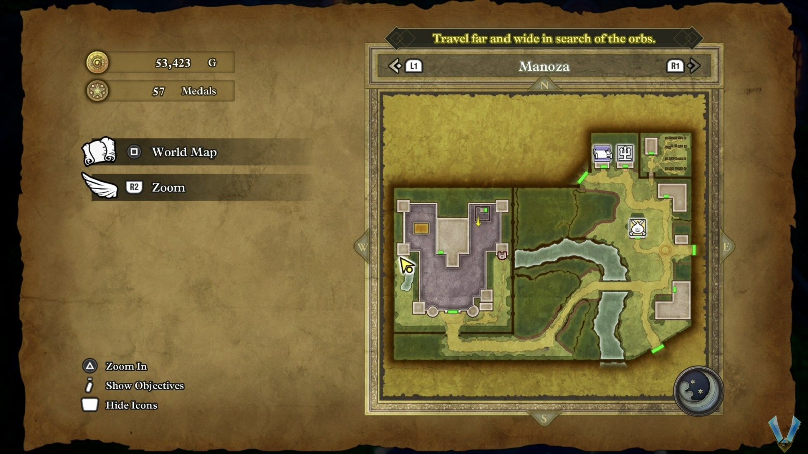 Manoza - Dragon Quest III HD-2D Remake Walkthrough - Neoseeker