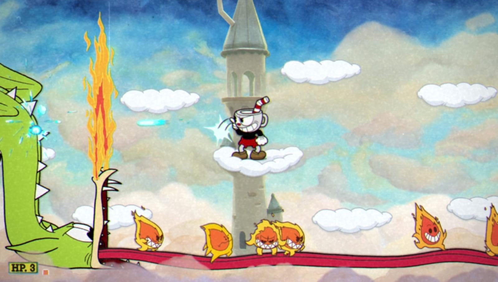 Fiery Frolic - Cuphead Walkthrough - Neoseeker