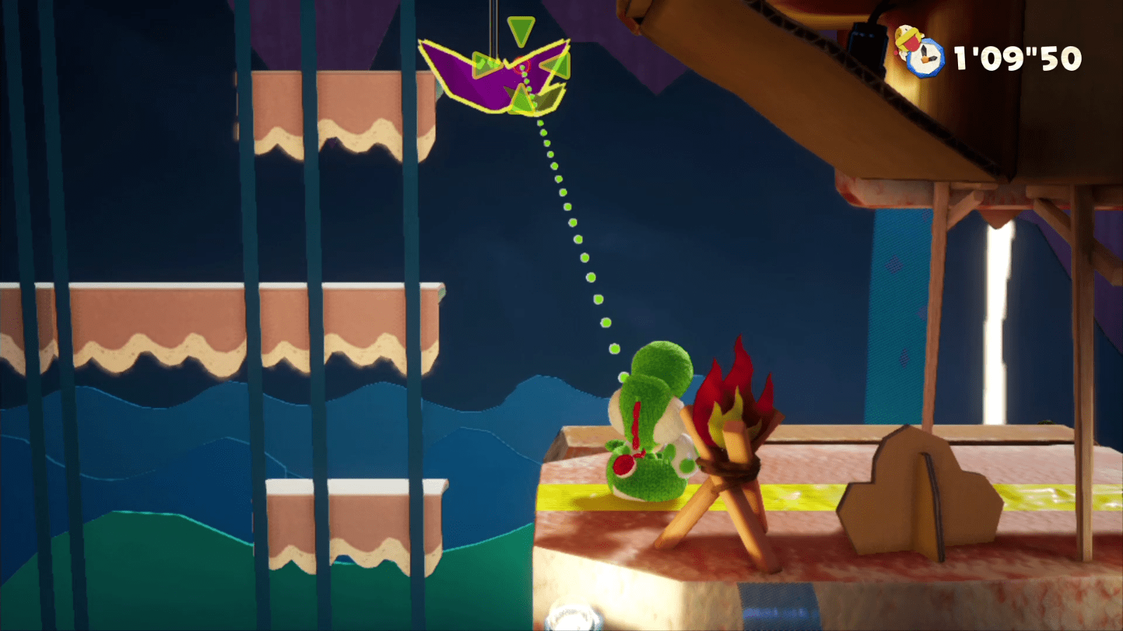 Big Paper Peak Souvenirs - Yoshi's Crafted World Walkthrough - Neoseeker