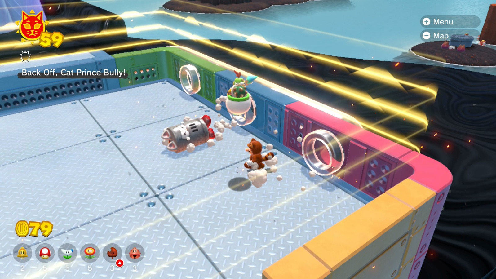 Mount Magmeow - All Cat Shine Locations - Bowser's Fury Walkthrough ...