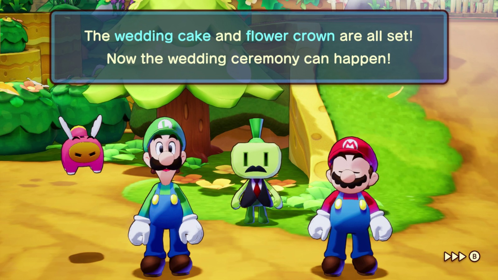 The Wedding - Mario & Luigi: Brothership Walkthrough - Neoseeker