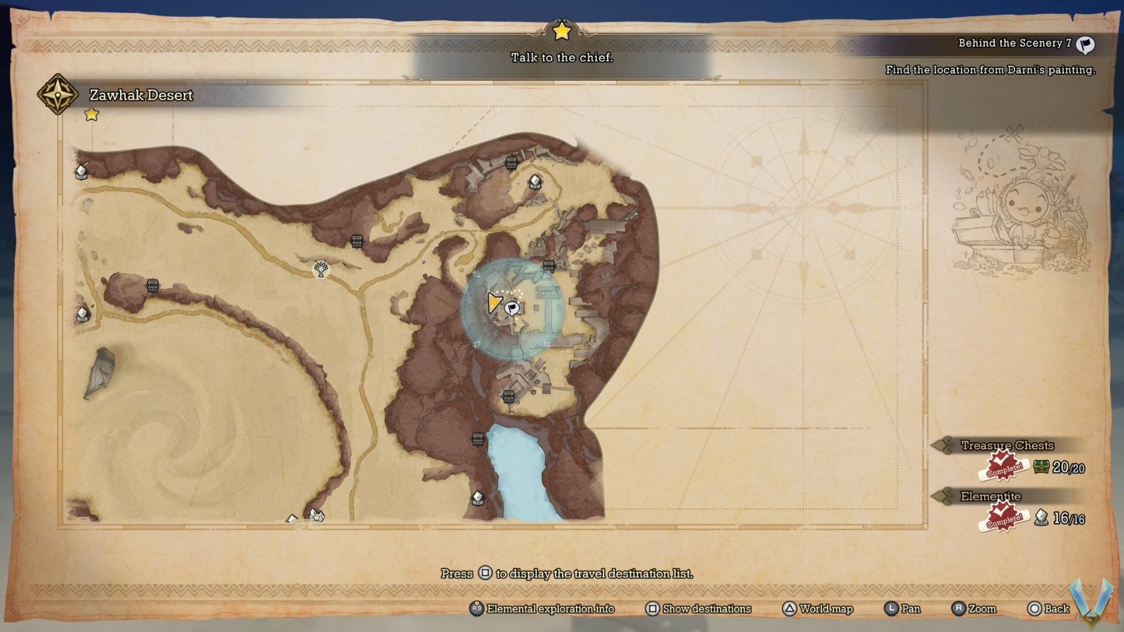 Behind the Scenery 7 (Chapter 7) - Visions of Mana Walkthrough - Neoseeker