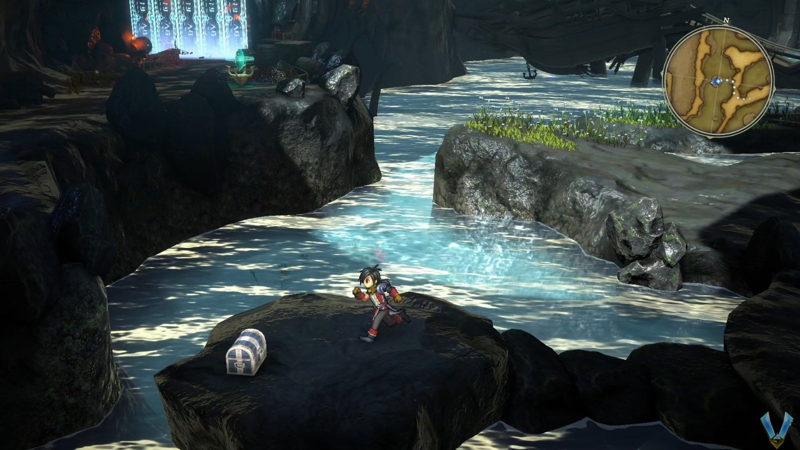 Eiyuden Chronicle: Hundred Heroes - All The Seaside Cavern Chest ...