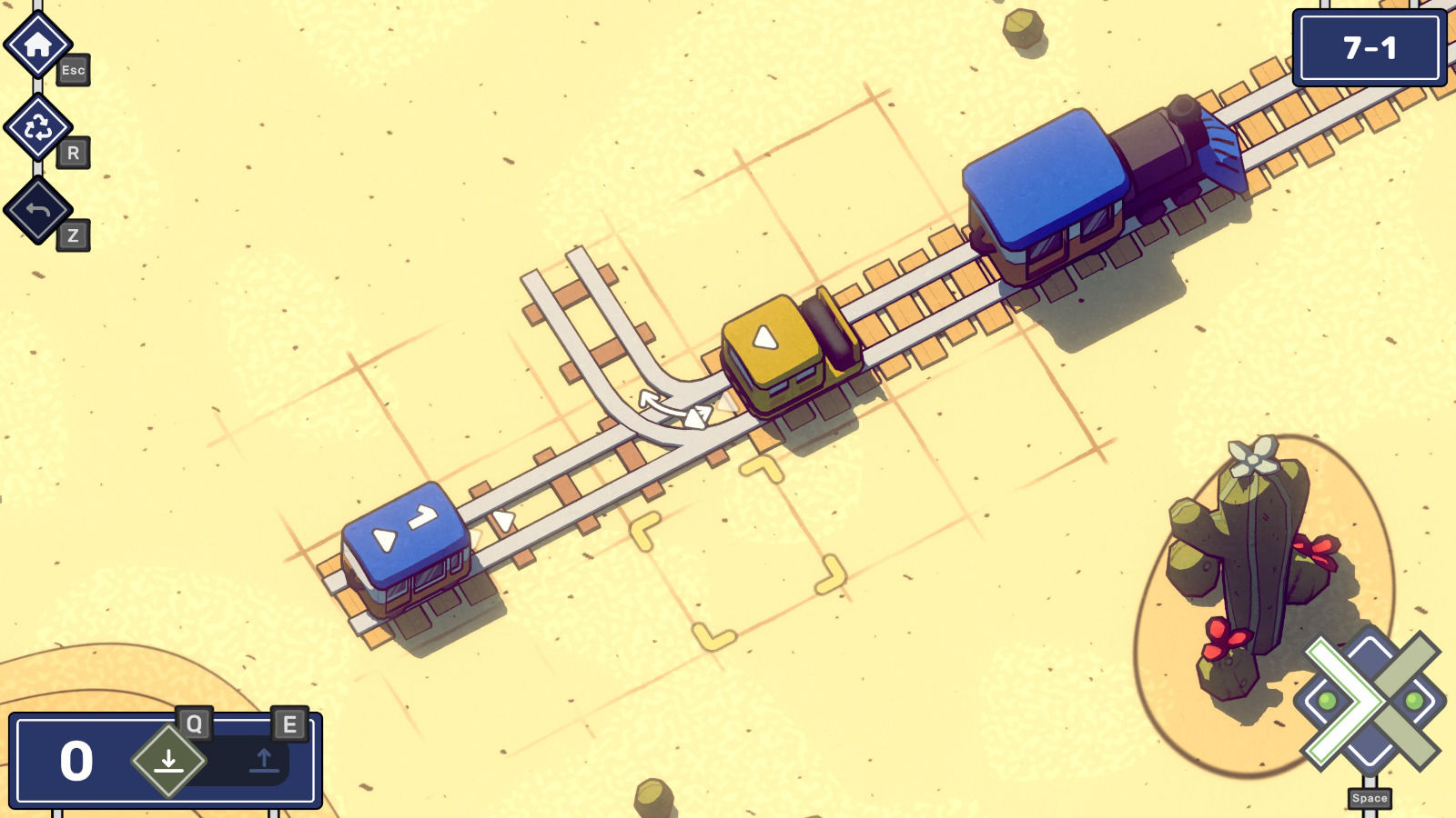 World 7 Puzzle Solutions - Railbound Walkthrough - Neoseeker