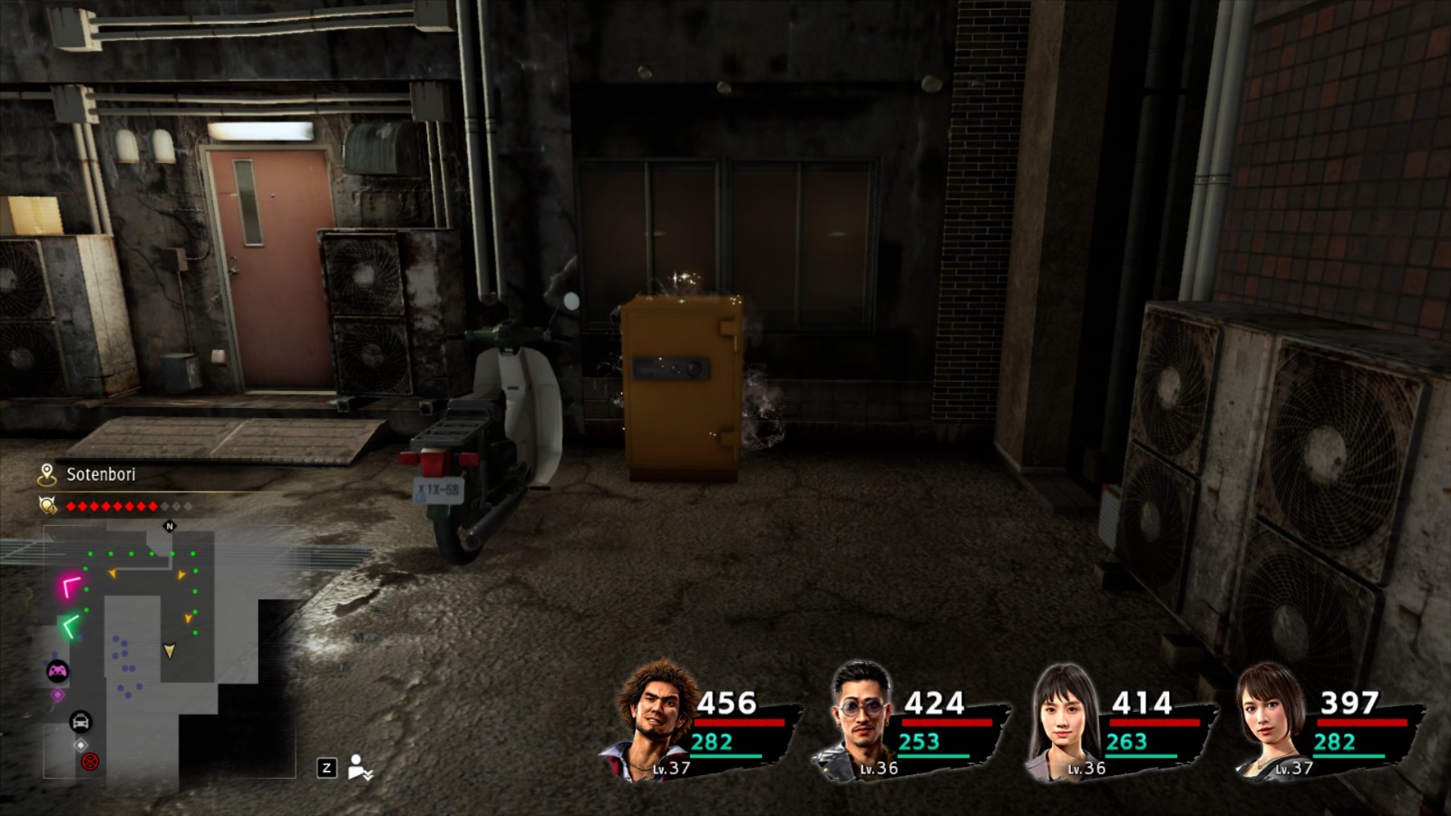 Safe Locations (Sotenbori) - Yakuza: Like a Dragon Walkthrough - Neoseeker