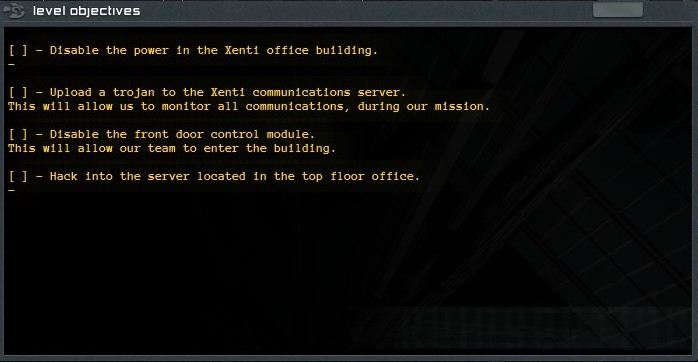 Reinsertion - Level 2: Main Building - Hacker Evolution Walkthrough - Neoseeker