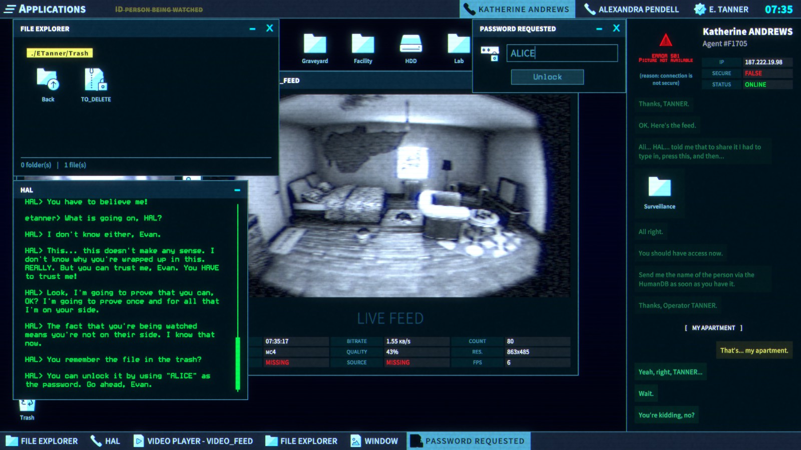 The Operator - Day Four walkthrough - Neoseeker