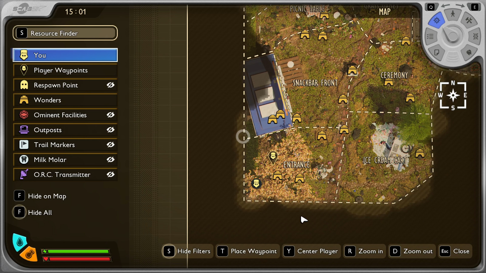 Grounded 2 - Wolf Spider Location - Neoseeker