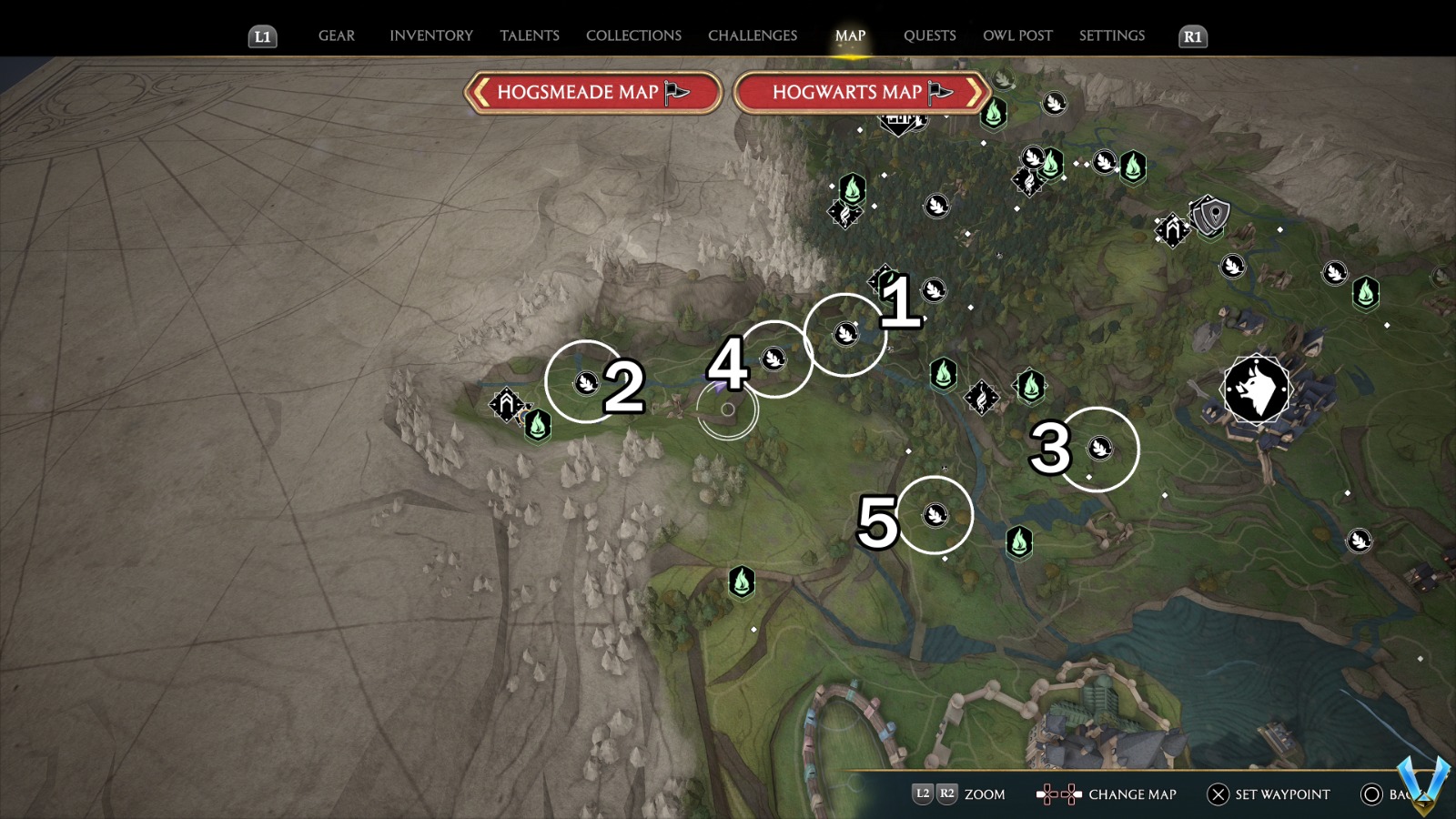 Hogwarts Legacy - All Merlin Trials Locations Guide - Neoseeker