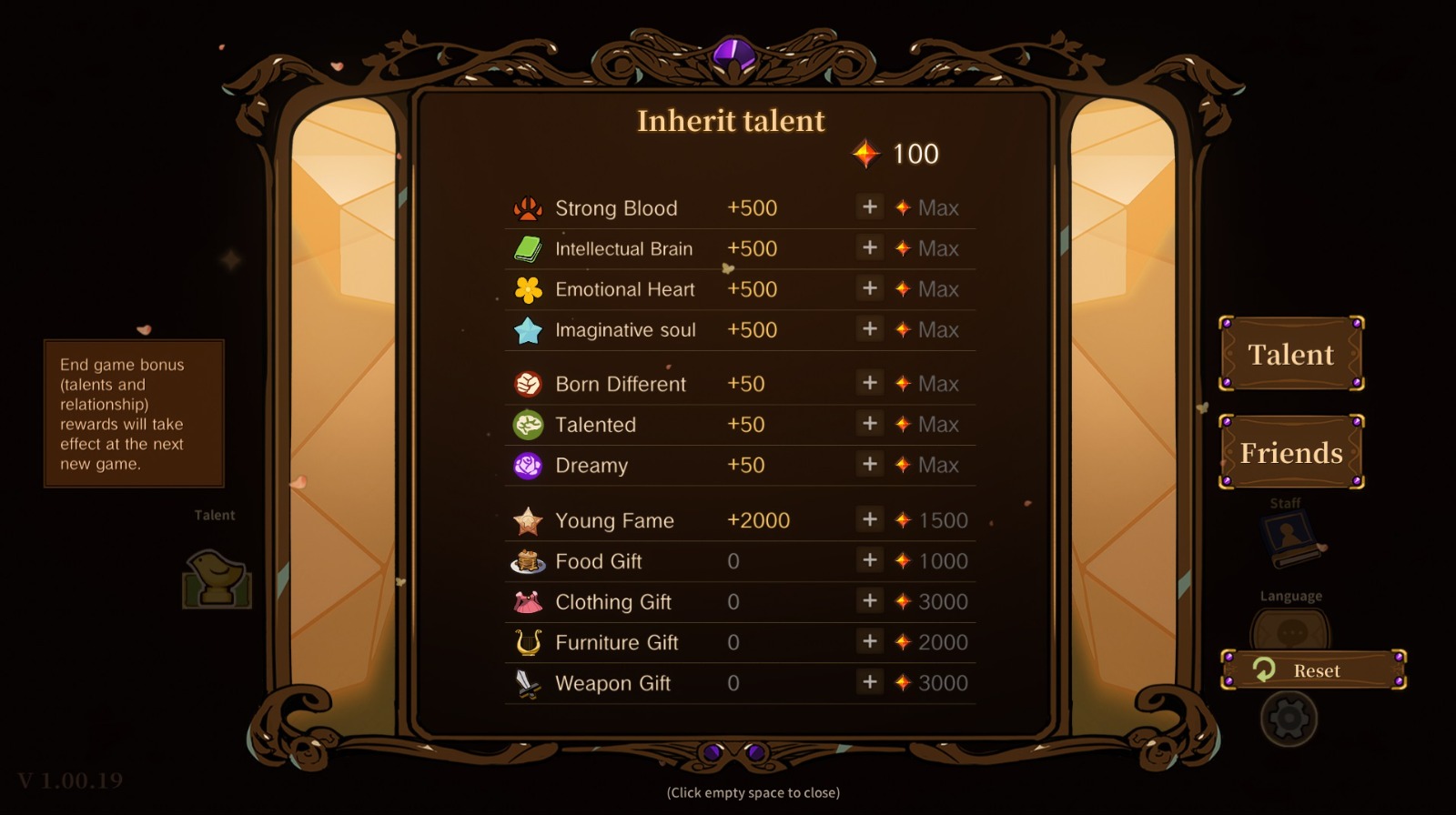 Volcano Princess Play Again - Collection & Inheriting Talents and ...