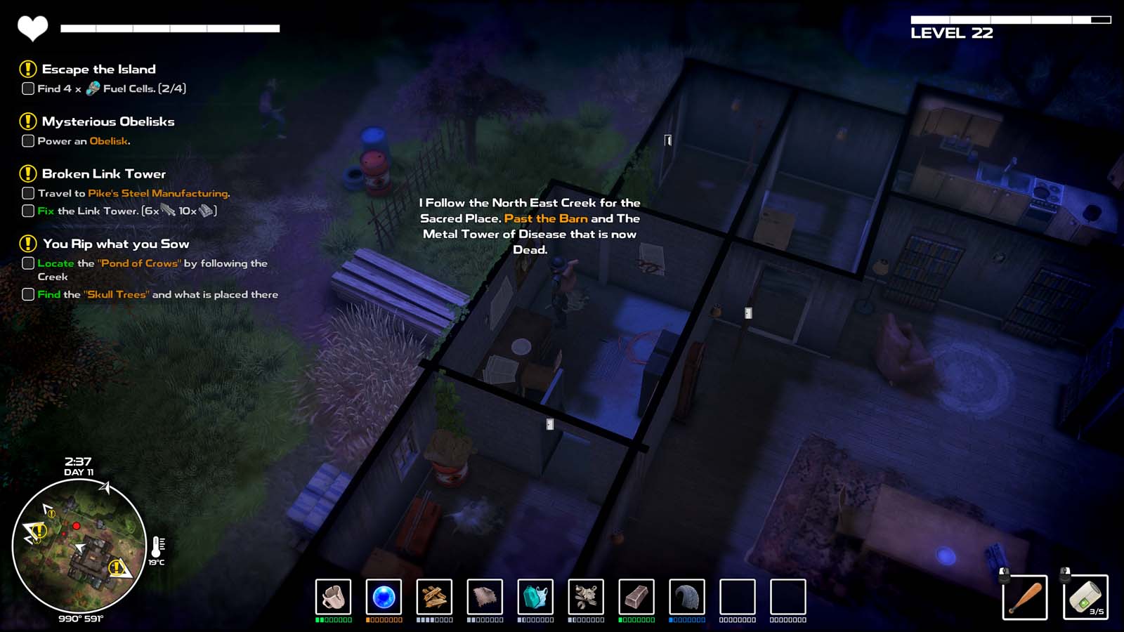 You Rip what you Sow Side Quest Guide - Dysmantle - Neoseeker