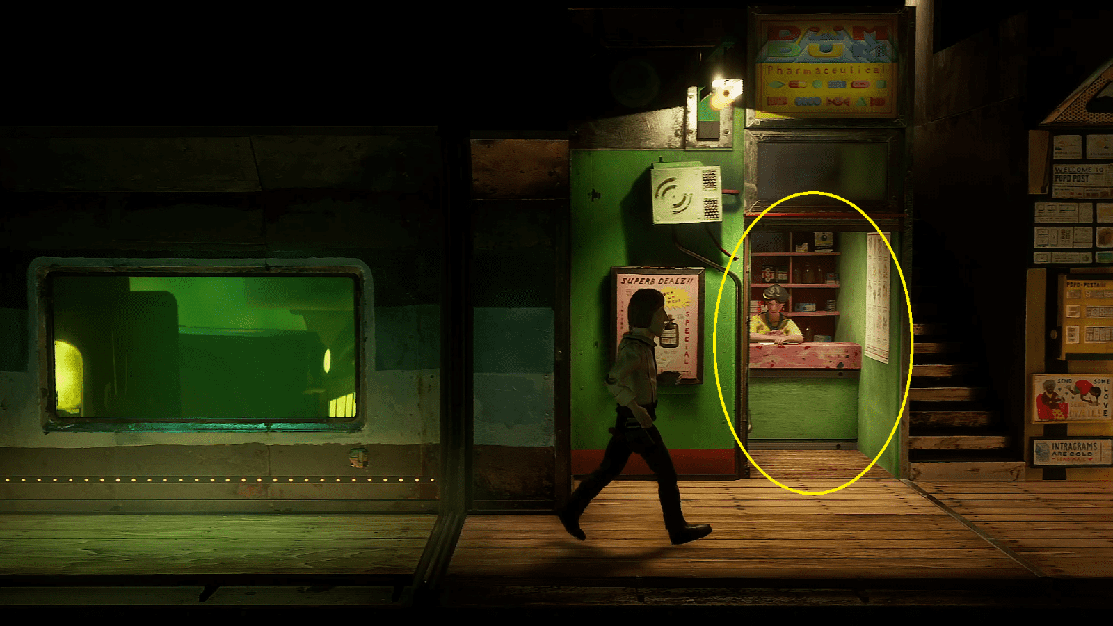 Chapter 2.1 - The Creature from the Sea - Harold Halibut Walkthrough ...