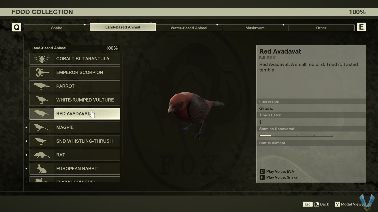 All Land-Based Animal Locations - Metal Gear Solid Delta (Δ): Snake ...