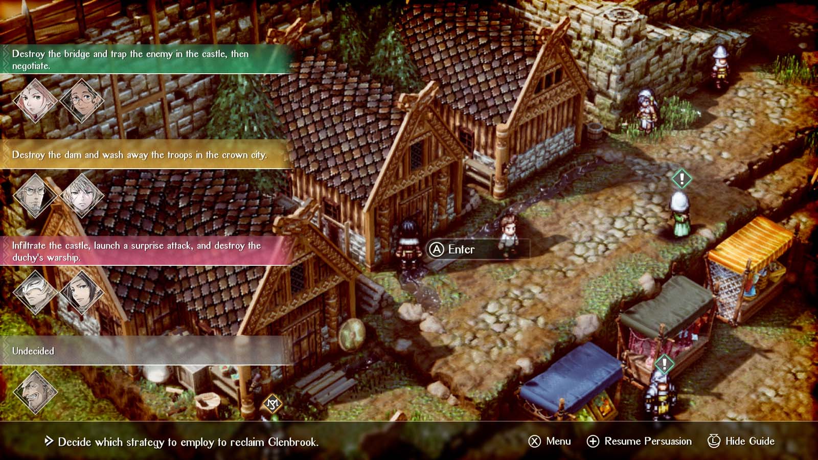 Chapter 13 Part 1 - Our Time Has Come Guide - Triangle Strategy - Neoseeker