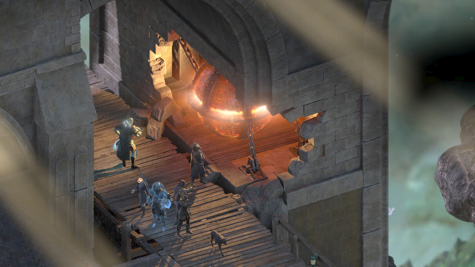 The Bridge Ablaze - Pillars of Eternity II: Deadfire - Beast of Winter ...