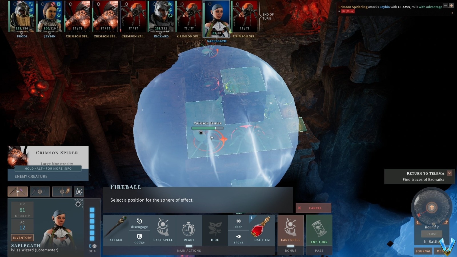 Solasta - Return to Telema Walkthrough - Solasta: Crown of the Magister ...