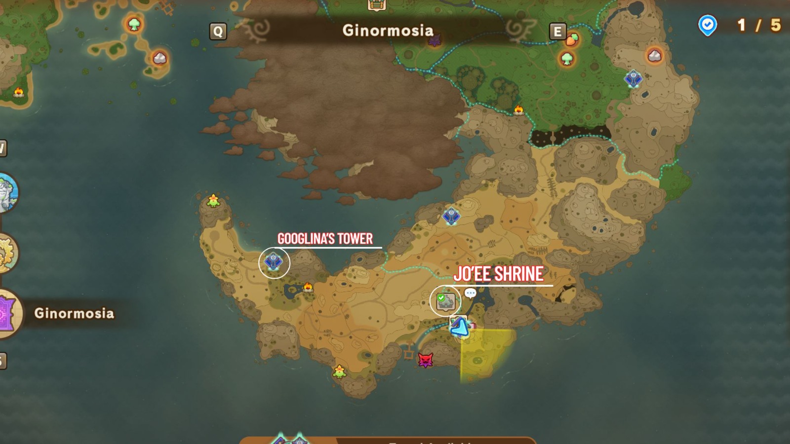 Shrine Locations in FANTASY LIFE i: The Girl Who Steals Time - Neoseeker