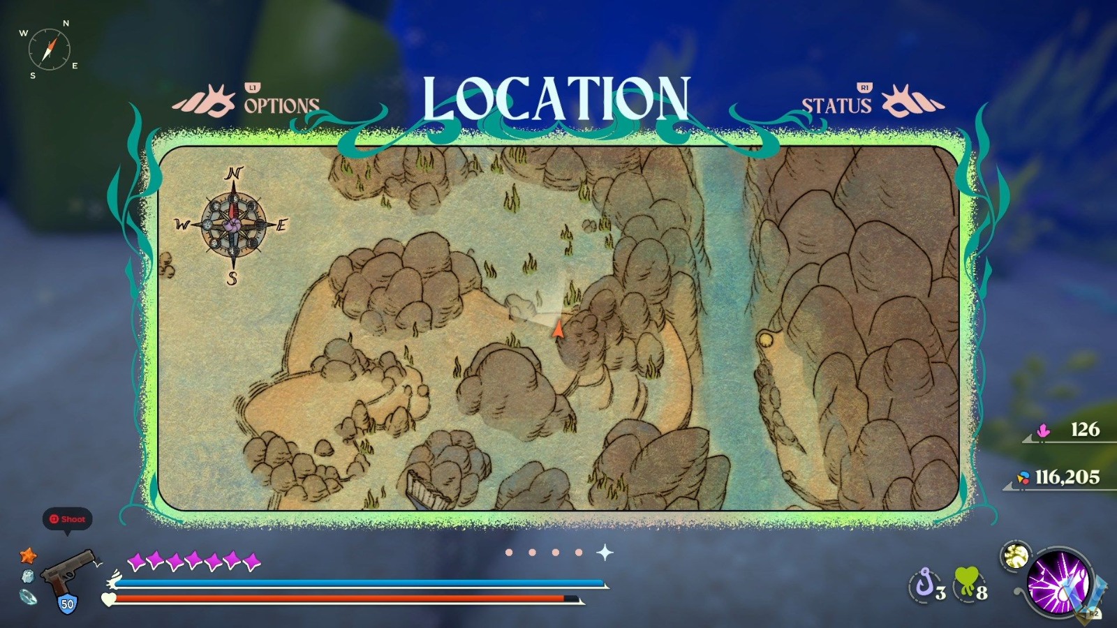 Another Crab's Treasure - All Old World Whorl Locations Guide - Neoseeker