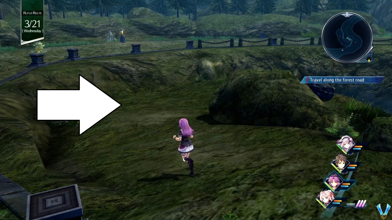 Trails into Reverie - Knox Forest Path Walkthrough - The Legend of ...