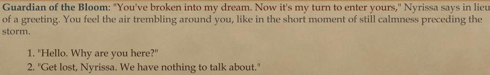 Nyrissa romance guide - Pathfinder: Kingmaker - Neoseeker