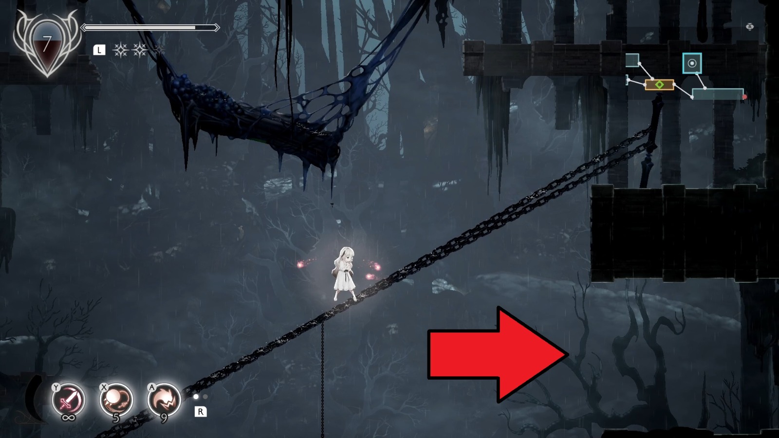 ENDER LILIES: Quietus of the Knights - Witch's Thicket Walkthrough ...