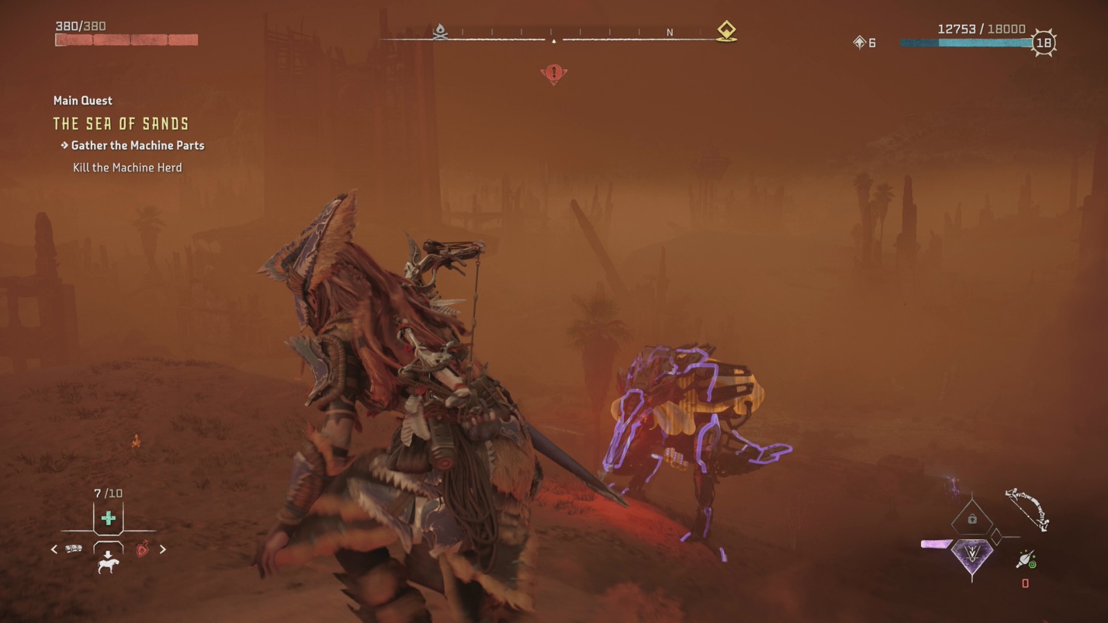 The Sea of Sands - Horizon Forbidden West Walkthrough - Neoseeker