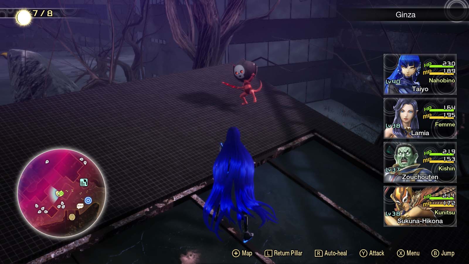 Miman Locations #101-150 for Da'at: Chiyoda - Shin Megami Tensei V ...