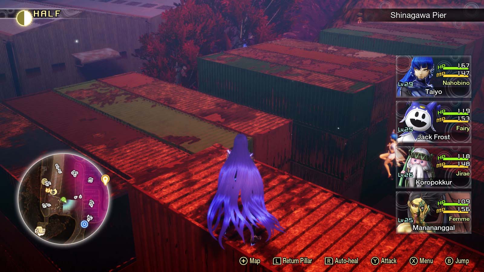 Miman Locations #51-100 for Da'at: Shinagawa - Shin Megami Tensei V ...