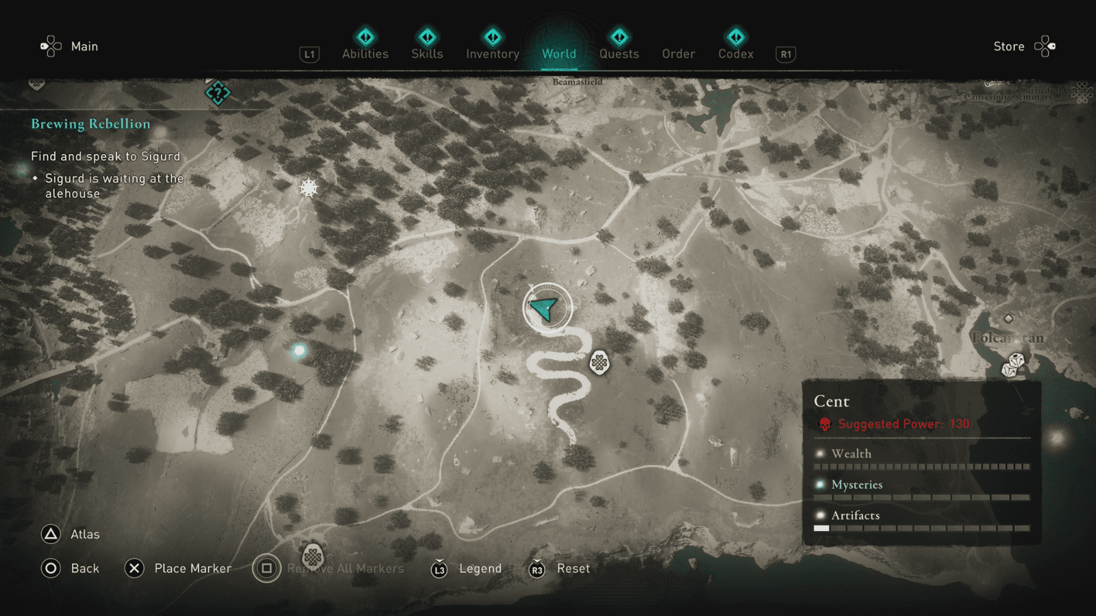 Assassin's Creed Valhalla - Treasure Hoard Map Guide - Neoseeker