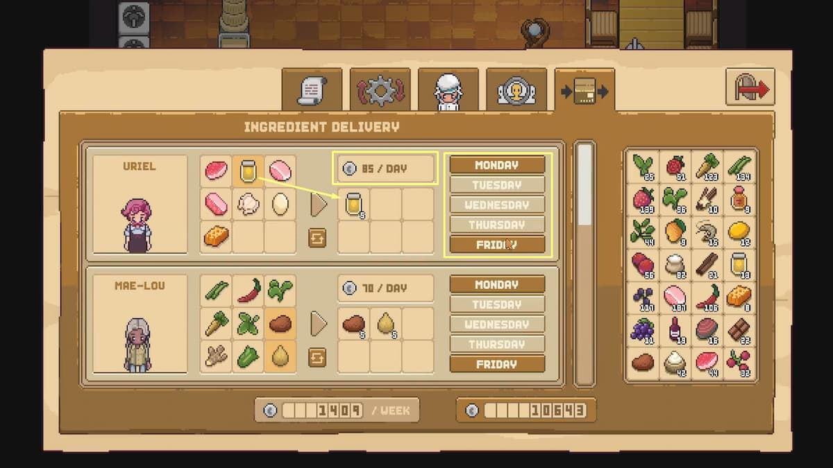 How to Get Ingredients Delivered - Chef RPG Walkthrough - Neoseeker