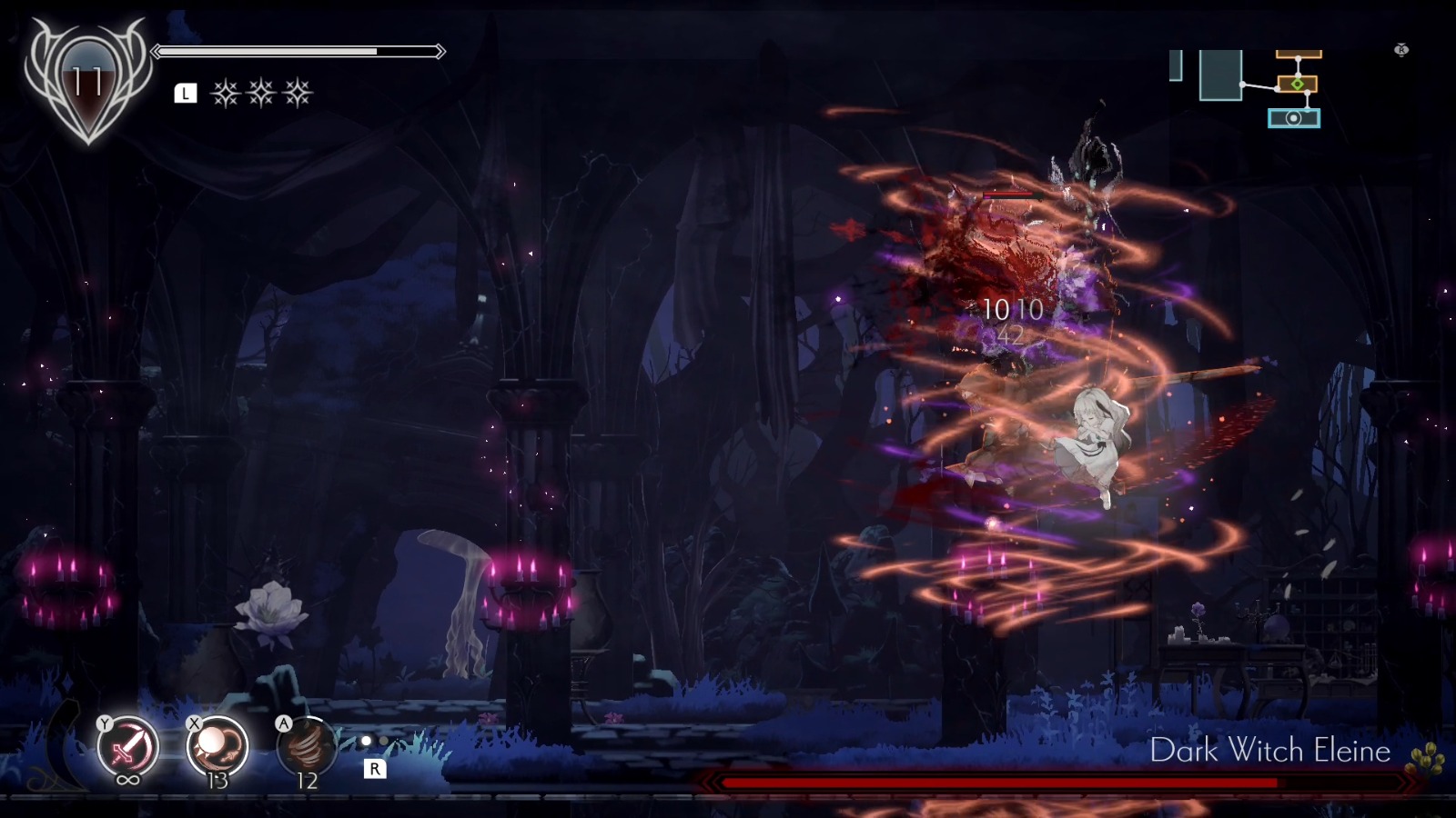 ENDER LILIES: Quietus of the Knights - Witch's Thicket Walkthrough ...