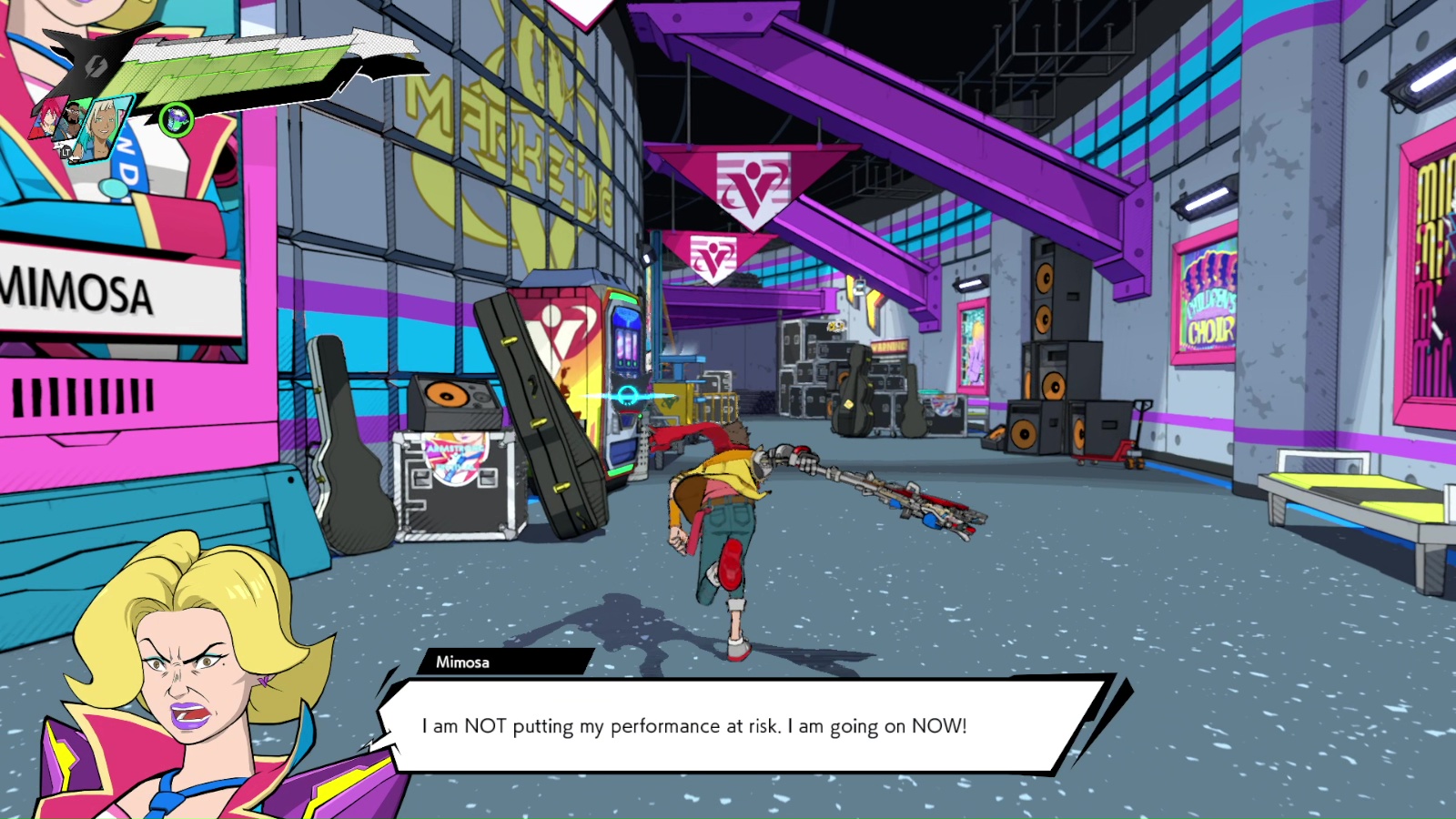 Track 9 - Take the Stage - Hi-Fi RUSH Walkthrough - Neoseeker