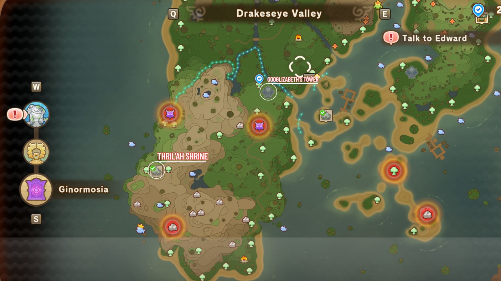 Shrine Locations in FANTASY LIFE i: The Girl Who Steals Time - Neoseeker