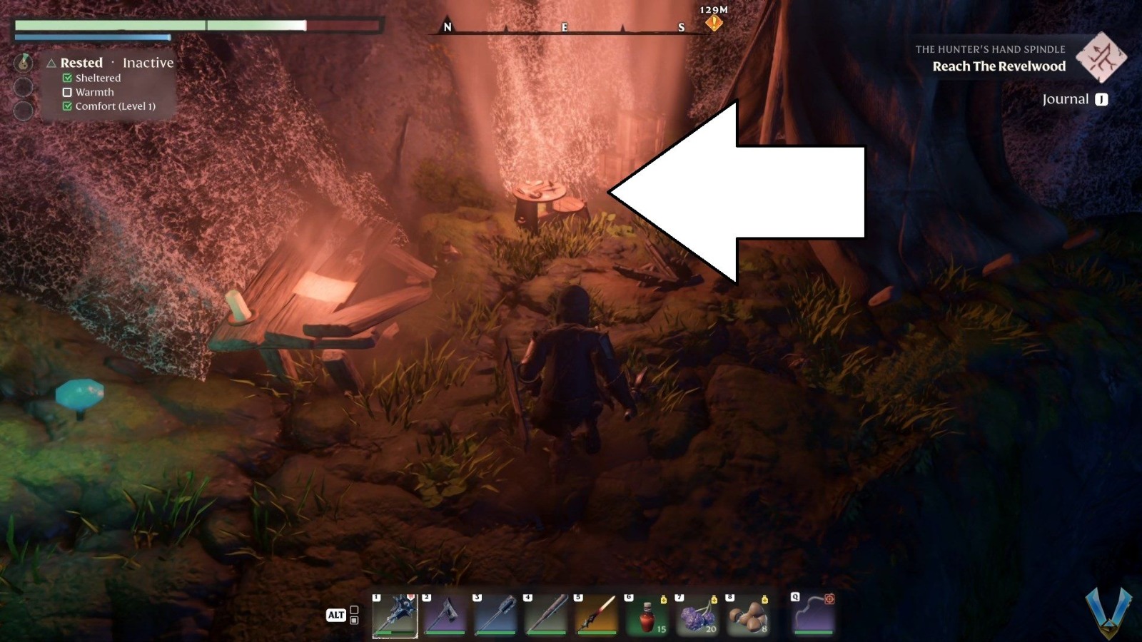 Enshrouded - The Hunter's Hand Spindle Walkthrough - Neoseeker