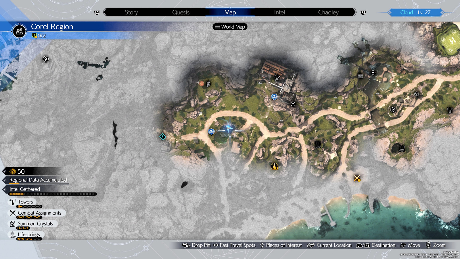 Corel Region Treasure Hunt Locations - Final Fantasy VII Rebirth ...