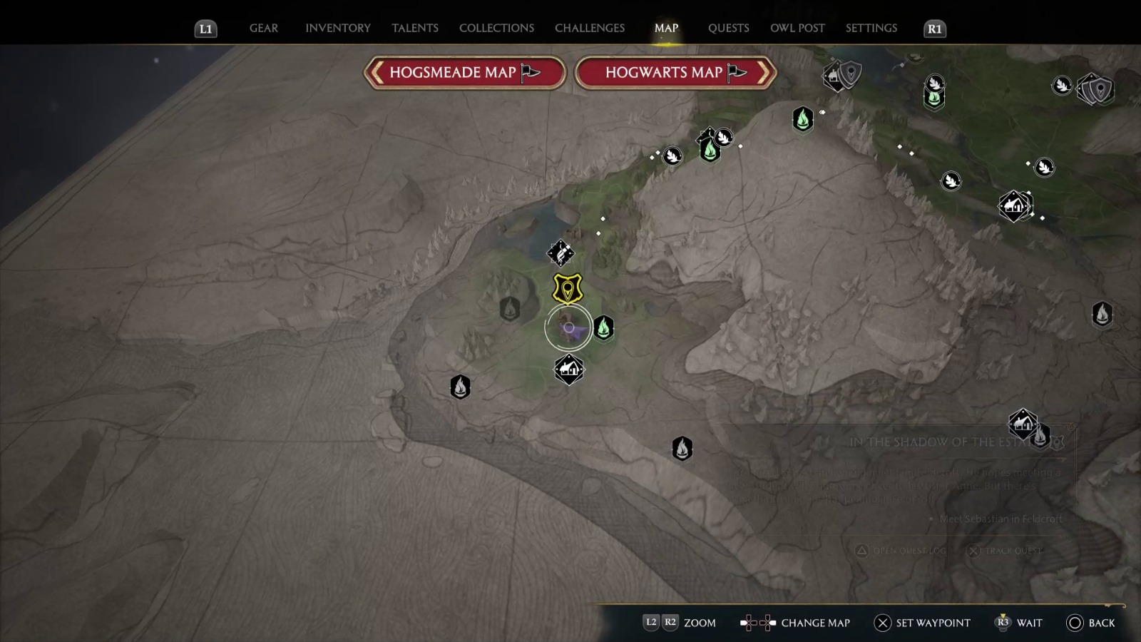 In the Shadow of the Estate - Hogwarts Legacy Walkthrough - Neoseeker