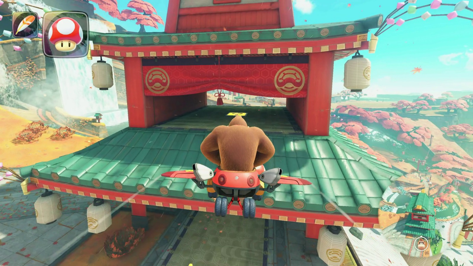 Cheep Cheep Falls Hidden ? Panel Locations - Mario Kart World ...