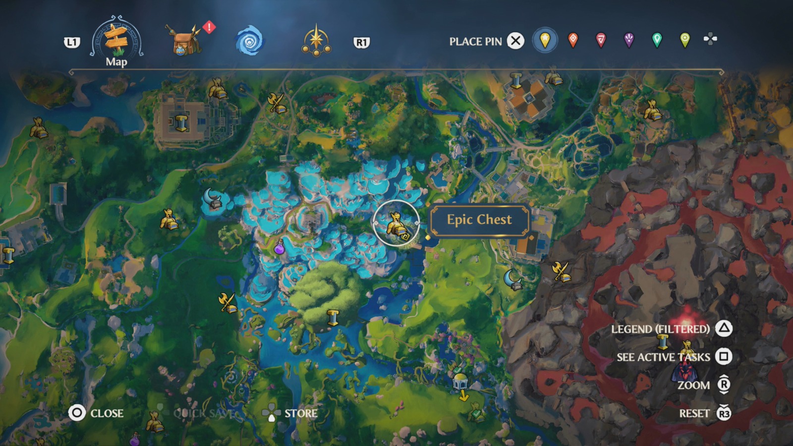 Chest Locations/Valley of Eternal Spring Chest Locations - Immortals ...