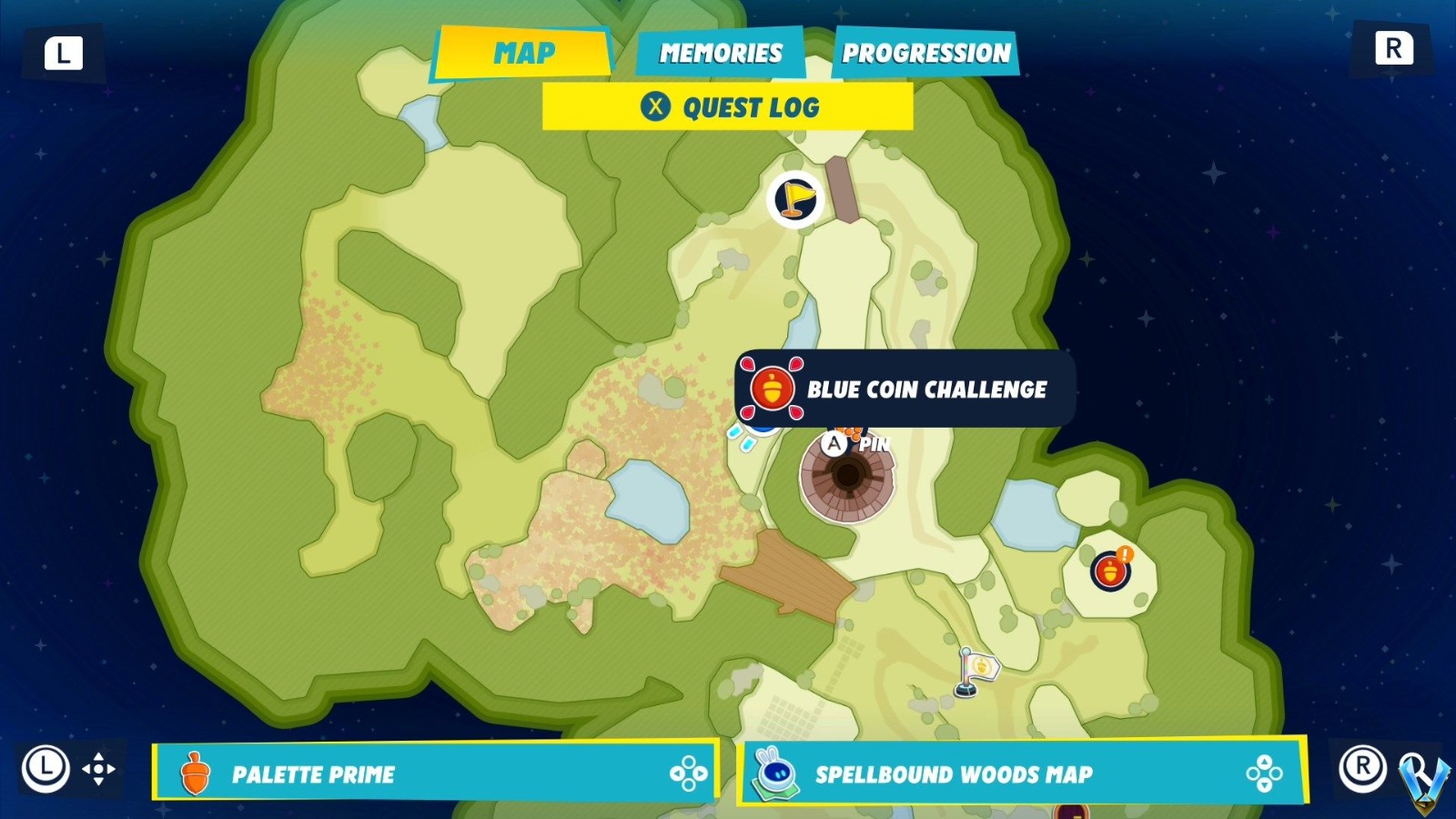 Mario + Rabbids Sparks of Hope - Palette Blue Coin Challenge ...
