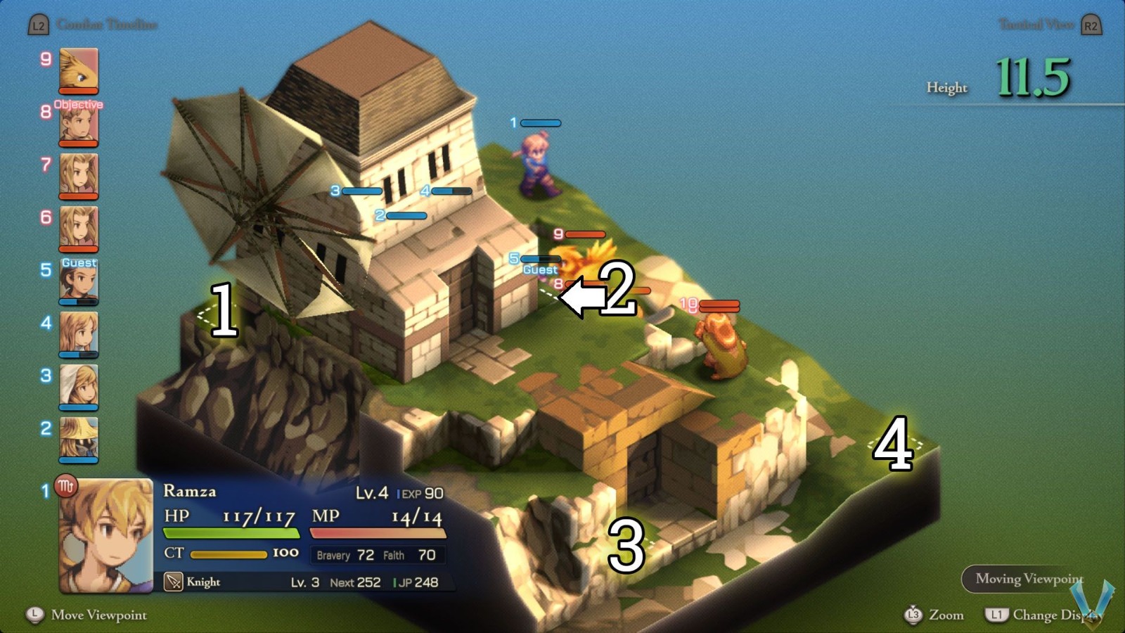 Fovoham Windflats (Windflat Mill) - Final Fantasy Tactics - The Ivalice ...