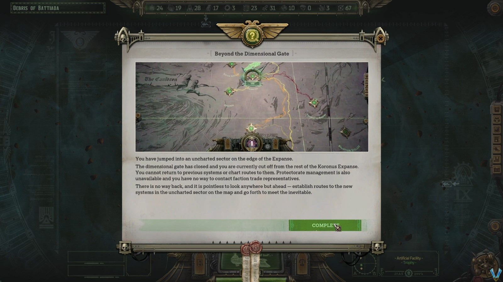 Rogue Trader - To Walk Bravely First into Darkness Walkthrough ...