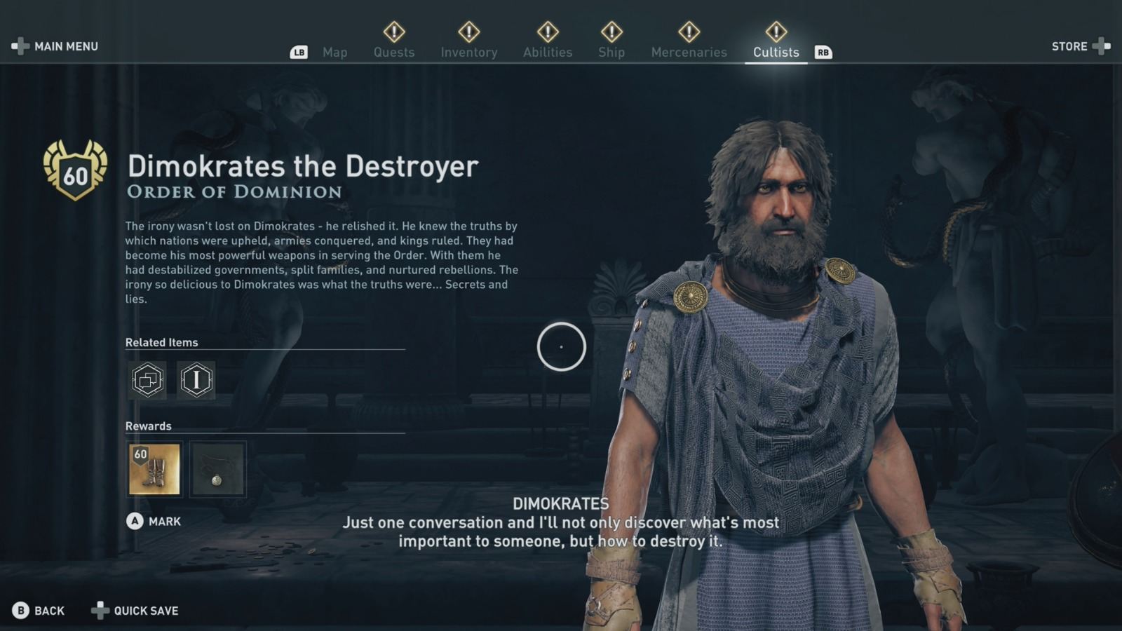 The Order of Dominion - Assassin's Creed Odyssey: Legacy of the First ...